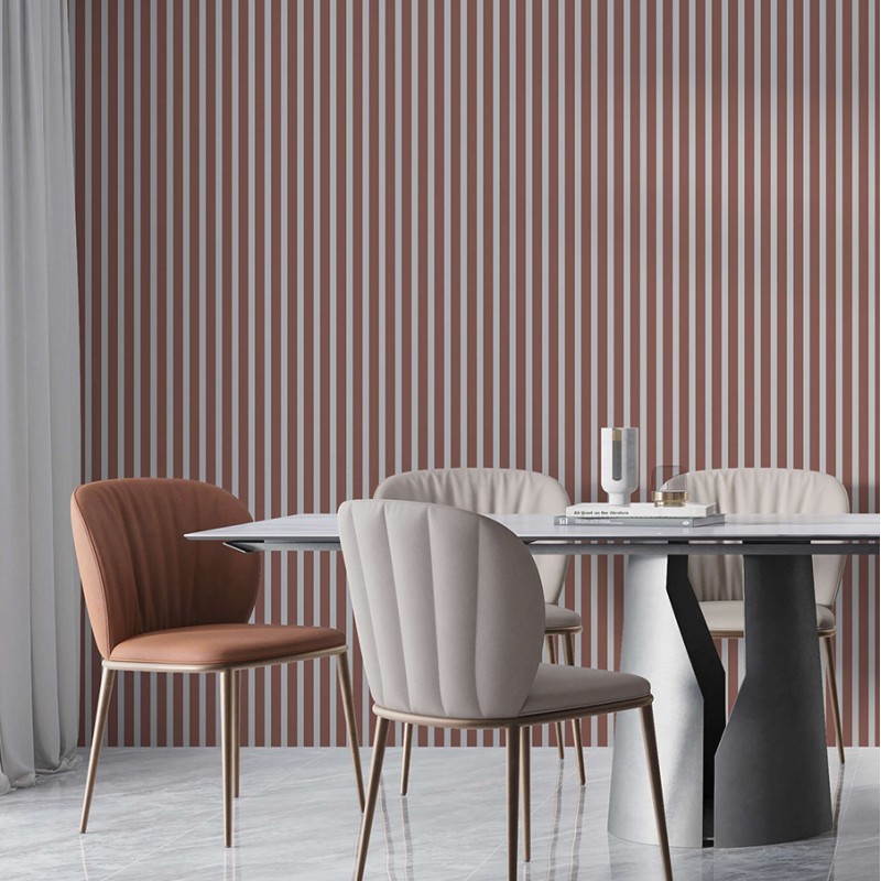 3D panels on felt - Powder pink - KLEMP