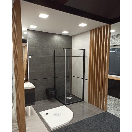 Freestanding MDF Slats 22x70 - Walnut - 10 pieces - KLEMP