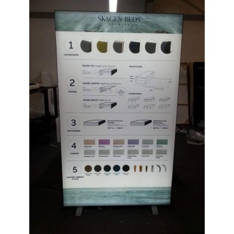 Pared publicitaria LED 120 mm (varios tamaños), Tubefittings.eu