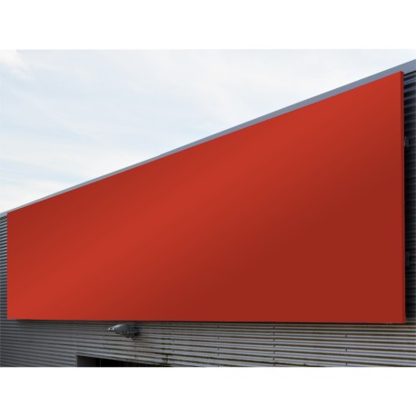 Wall-mounted frame for advertising banner Blindframe | Tubefittings.eu